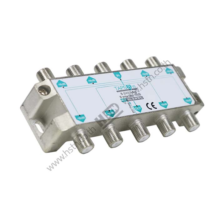 TAPS8 Tapoff 8 way tap loss xx dB 5-2400MHz - hstn